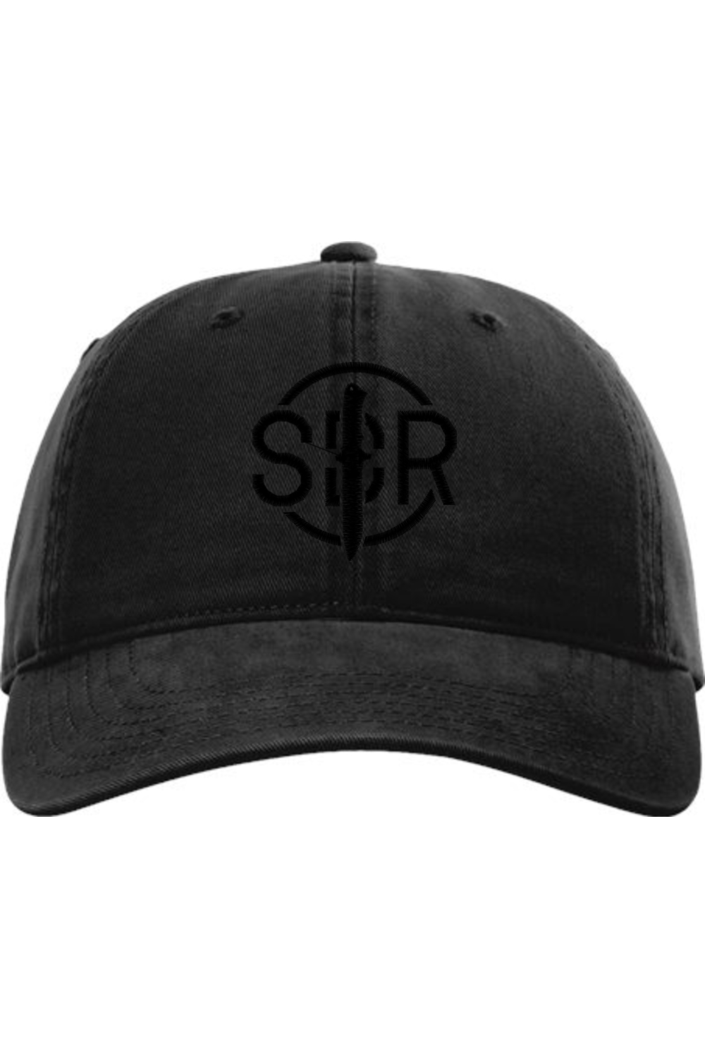 SDR Blade Dad Hat – Embroidered Tactical Twill Cap | Khaki & Black ...
